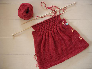 Ravelry: cozysunnyday's Toddler's Smocked Cable Coat