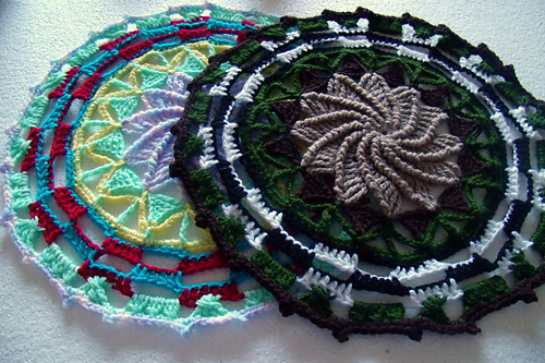 Ravelry: Spiral Geometry Mandala pattern by Augenia (Jenny) Lawson