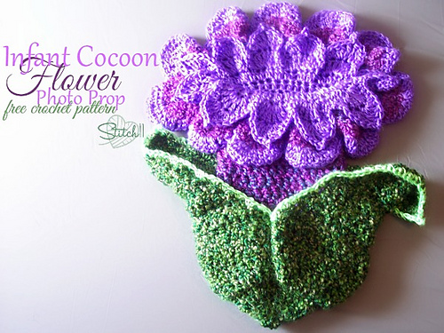 Ravelry: Cocoon Flower Prop pattern by Stitch11