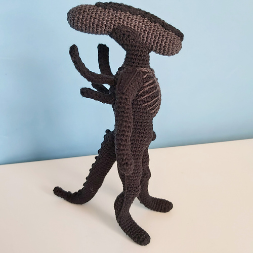 Ravelry: Alien Xenomorph pattern by Gabriela Krasteva