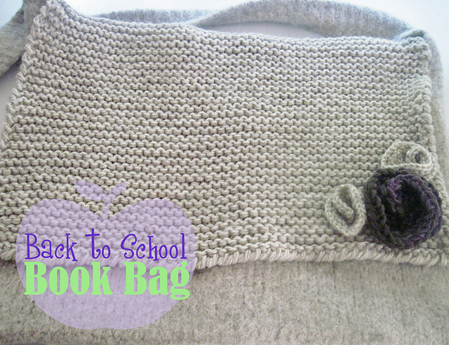 Ravelry: Back-to-School Book Bag pattern by Melanie Smith