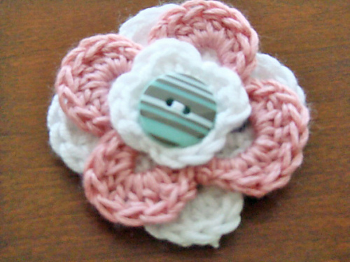 Ravelry: Three Layered Flower pattern by Esther Leavitt