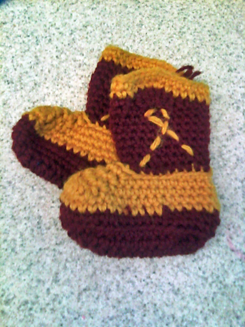 Ravelry: Baby Cowboy Boots pattern by Jenny Newman