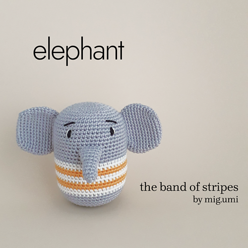 Ravelry: Elephant Baby Toy pattern by Alexandra Francisco