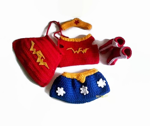 Ravelry: Wonder Woman Costume pattern by DWC