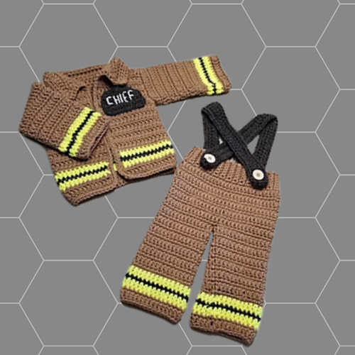 Ravelry: Firefighter outfit, #11 pattern by DWC
