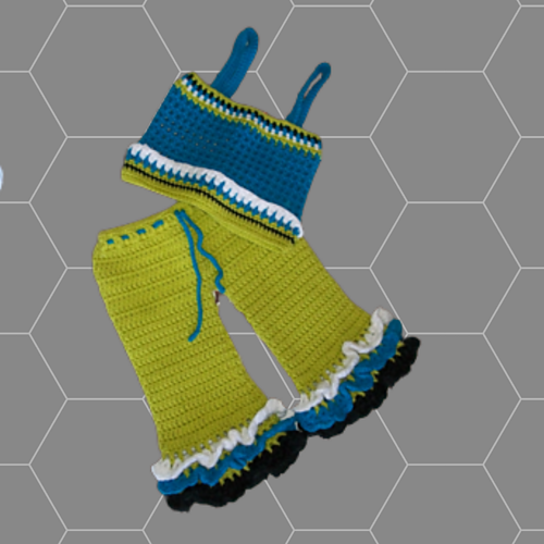 Ravelry: Girls ruffled pants, #78 pattern by DWC