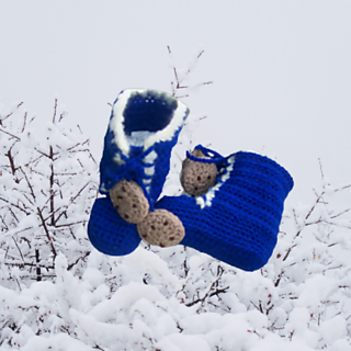 Ravelry: cookie monster slippers, #81 pattern by DWC