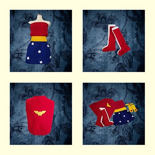 Ravelry: Woman's Wonder Woman Costume pattern by DWC
