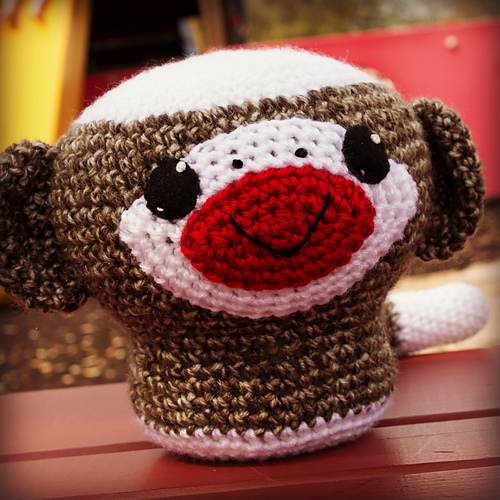 Ravelry: Crochet Sock Monkey, 8 inch pattern by Lisa Eberhart