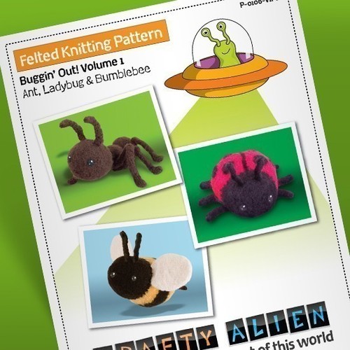 Ravelry: Felted Knit Amigurumi Ant pattern by Lisa Eberhart