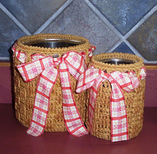 Ravelry: Country Kitchen Canisters pattern by Carrie Pechtel