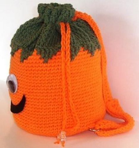 Ravelry: Silly Pumpkin Backpack pattern by Carrie Pechtel