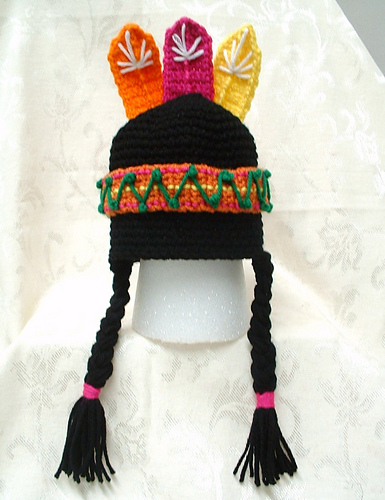 Ravelry: Lil Indian Boy/Girl Hat pattern by Debbie Wisely of QT ...