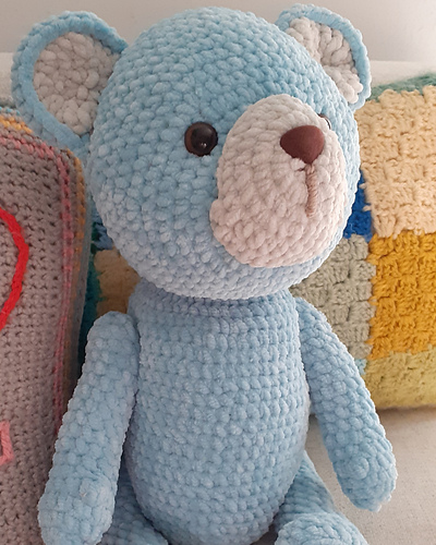 Ravelry: Blue Bear pattern by Gina Rahman
