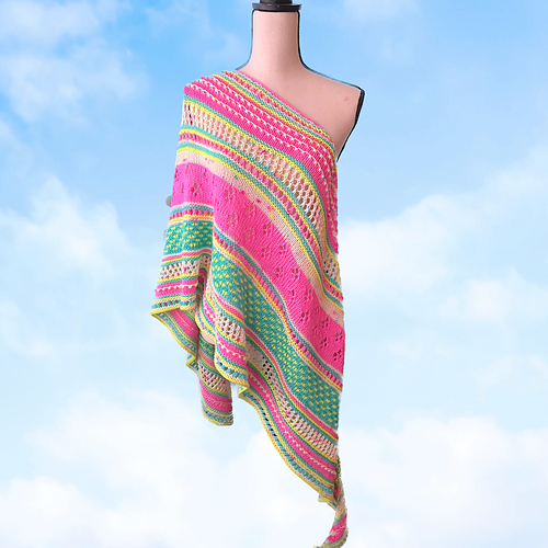 Ravelry: Barbie Chic Shawl pattern by Chic and Regal Knits