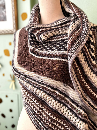 Ravelry: Barbie Chic Shawl pattern by Chic and Regal Knits