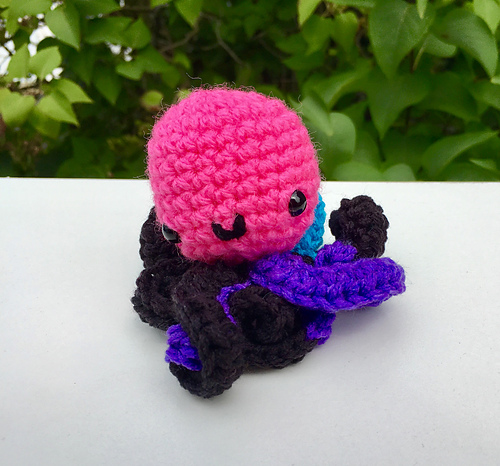 Ravelry: Kawaii Octopus Plush pattern by Crafty Kitty Crochet