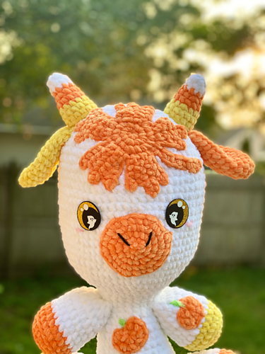 Ravelry: Candy Corn Cow pattern by Crafty Kitty Crochet