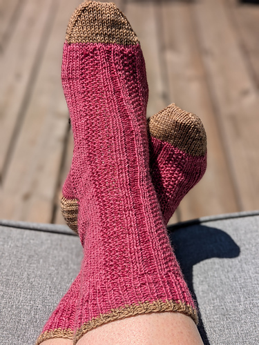 Ravelry: Bibliophile Socks pattern by Kristin Chowanec