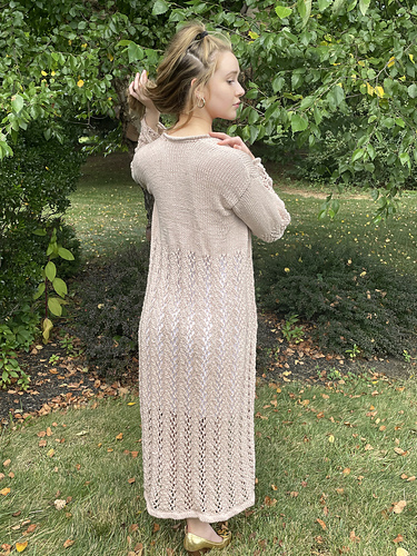 Ravelry: Silver Spring Lace Duster pattern by Amanda Lee