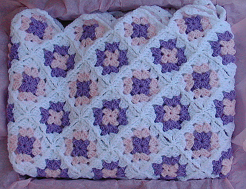 Ravelry: Baby-Soft Granny pattern by Judy Bolin