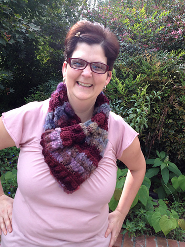 Ravelry: Radiant Ripple Cowl pattern by Shelley Moore