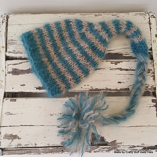 Ravelry: Striped Pixie Elf hat CS10 pattern by Crafty Stuff Baby Knits