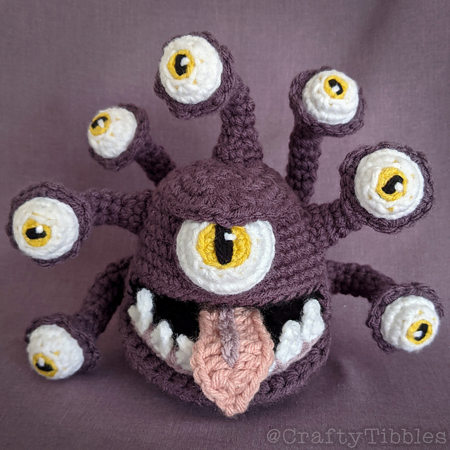 Ravelry: Beholder DnD pattern by CraftyTibbles