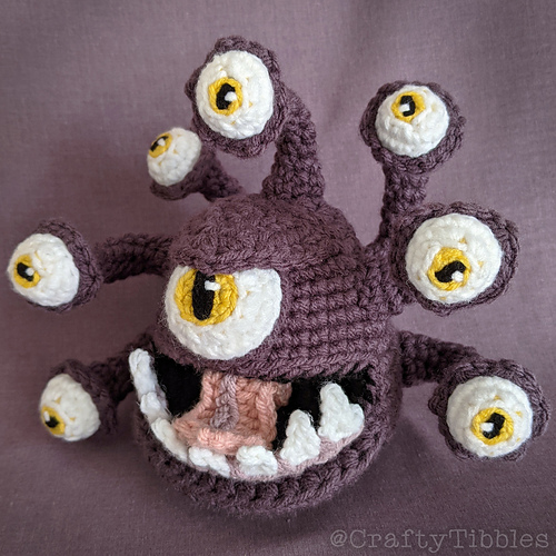 Ravelry: Flying Eyeball Monster pattern by CraftyTibbles