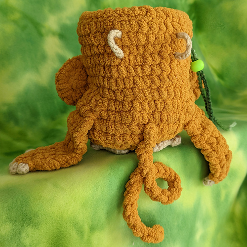 Ravelry: Monkey Chalk Bag pattern by CraftyTibbles