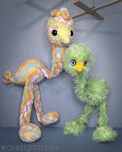 Ravelry: Walking Bird Marionette Puppet pattern by CraftyTibbles