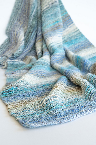 Ravelry: Broken Garter Blanket in Akari pattern by Craig Rosenfeld