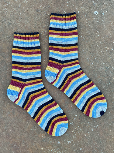 Ravelry: Basic Cuff-Down Socks pattern by Beth Sketoe