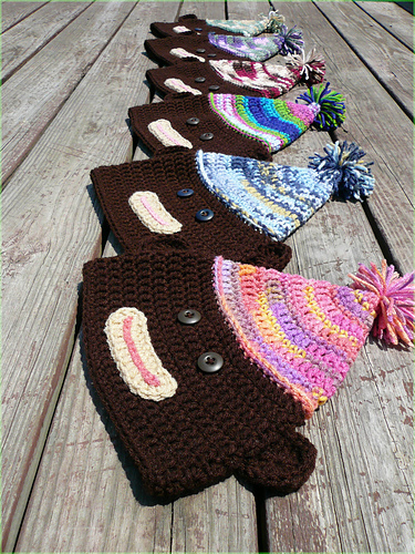 Ravelry: Party Monkey Hat pattern by Danyel Pink