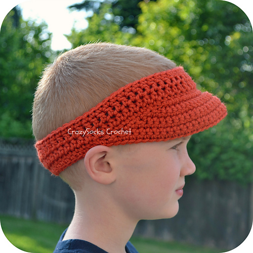 Ravelry: Golf Visor pattern by Danyel Pink for Oombawka Design Crochet
