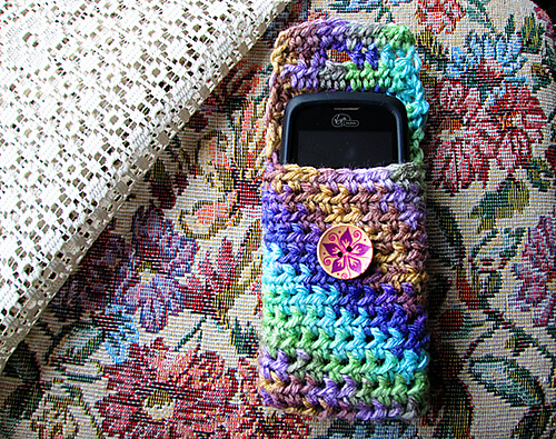 Ravelry: Cell Phone Case pattern by Michelle Pippin