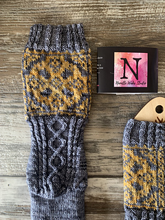 Ravelry: crescendogal's Celtic Cross / Cros Cheilteach Socks