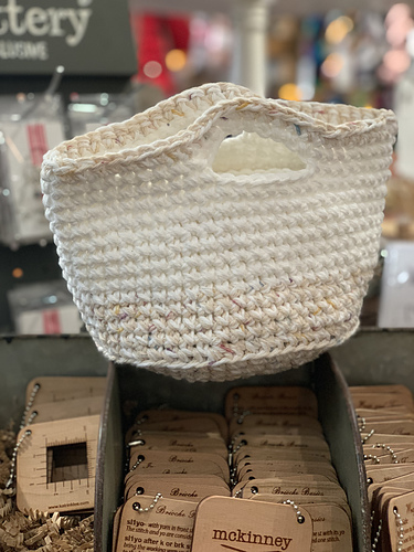 Ravelry: Float Tote Mini pattern by Knitty Natty