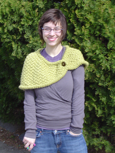 Ravelry: Shoulder Cozy pattern by Mari Lynn Patrick