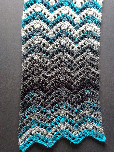 Ravelry: Cascading Gradient Scarf pattern by Cristyn B