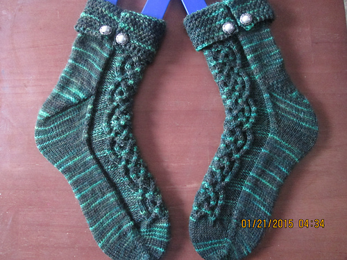 Ravelry: The Lady of Lallybroch (Outlander Inspired Socks) pattern by C ...