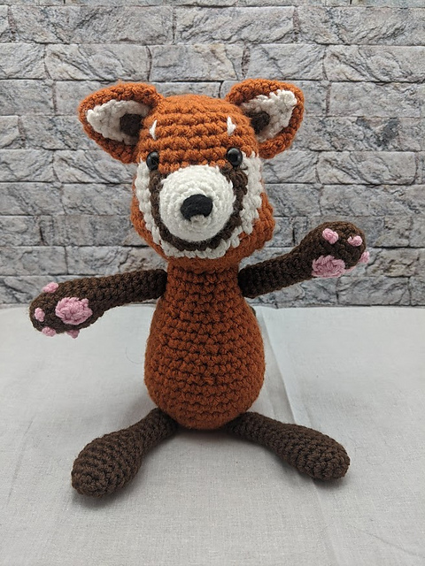 Ravelry: Richie the Red Panda pattern by The Green Lily Pad