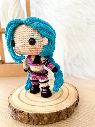 Ravelry: Jinx (League of Legends) pattern by Bianca Santos