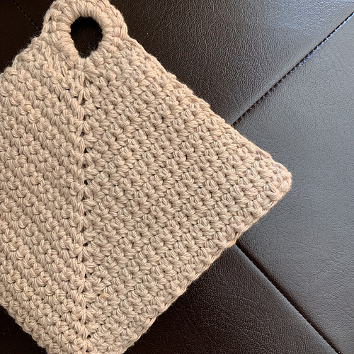 Ravelry: Puff Cluster Hot Pad pattern by Amy Minard