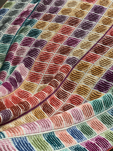 Ravelry: Moon Shadow Temperature Blanket pattern by Amy Minard