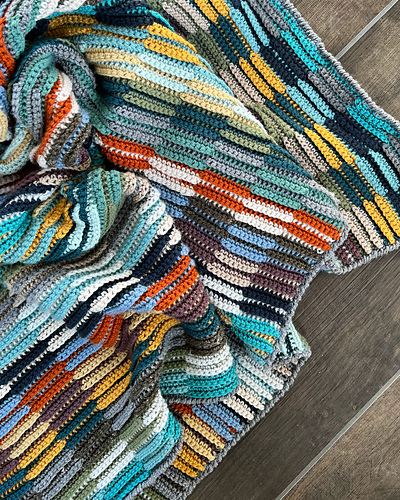 Ravelry: On The Double Scrapghan pattern by Amy Minard