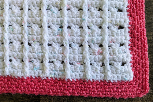 Ravelry: Textured Columns Baby Blanket pattern by Susan Lowman