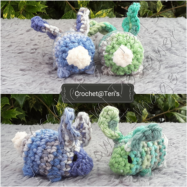 Ravelry: Twisted Bunny Rabbits pattern by Crochet at Teri's