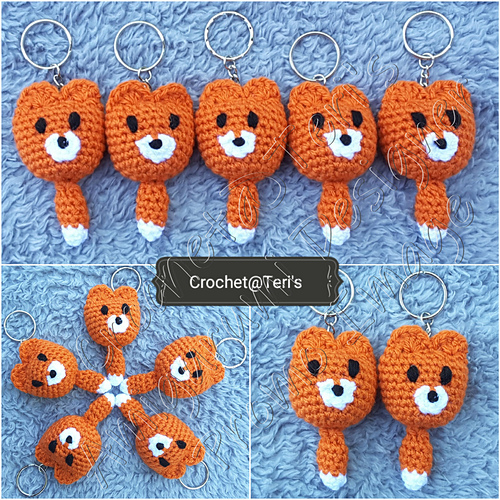 Ravelry: Fox Keychain pattern by Crochet at Teri's